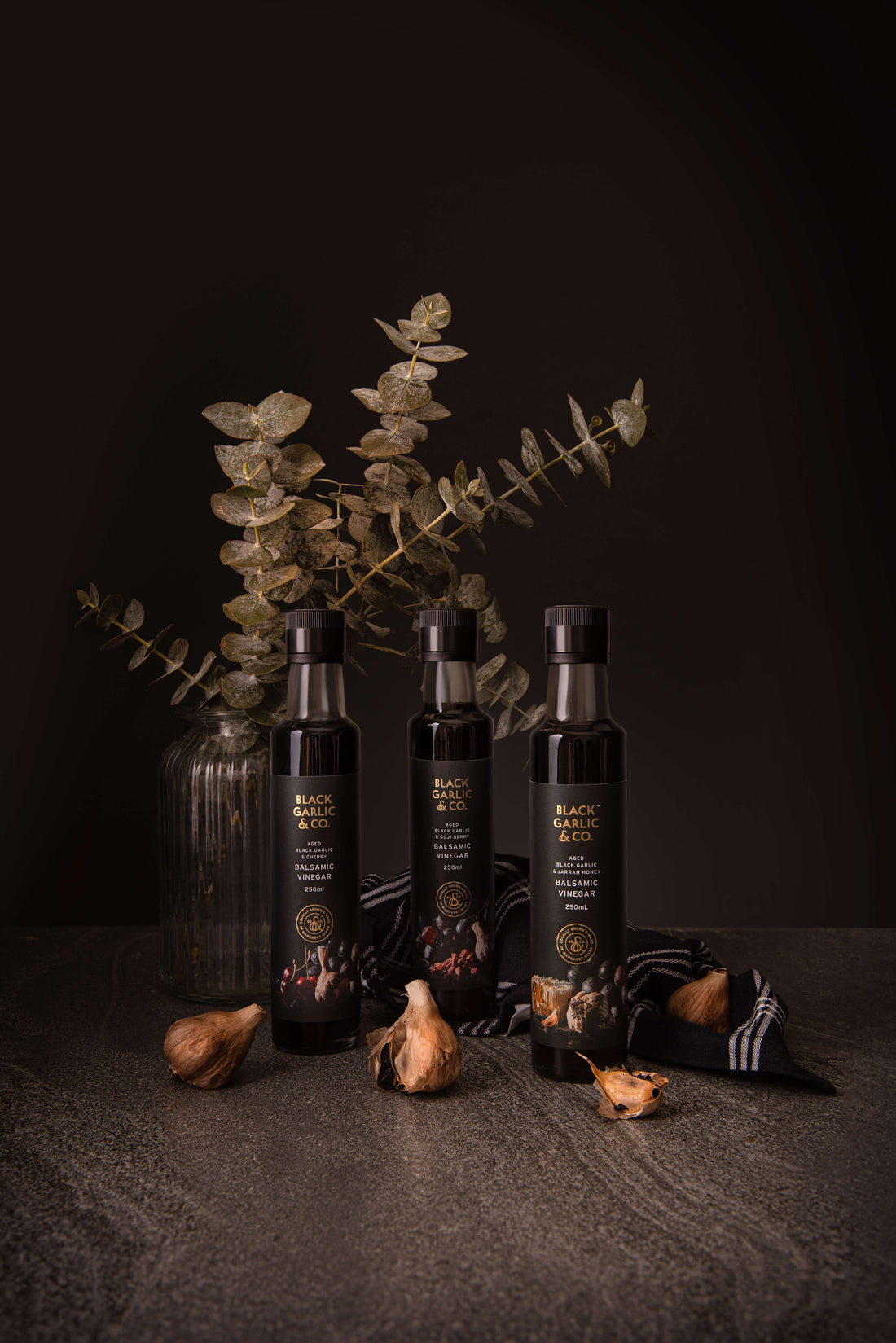 Aged Black Garlic & Goji Berry Balsamic Vinegar 250ml – Black Garlic & Co.